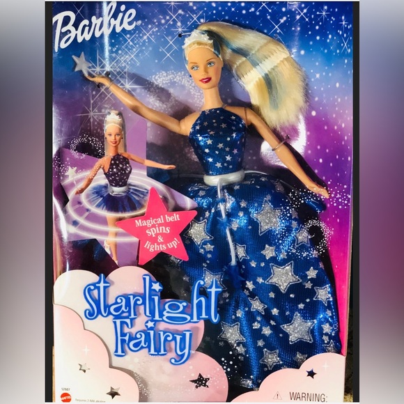 Mattel | Toys | Mattel Starlight Fairy Barbie Doll 20 Special Edition Vintage 52607 Nrfb | Poshmark